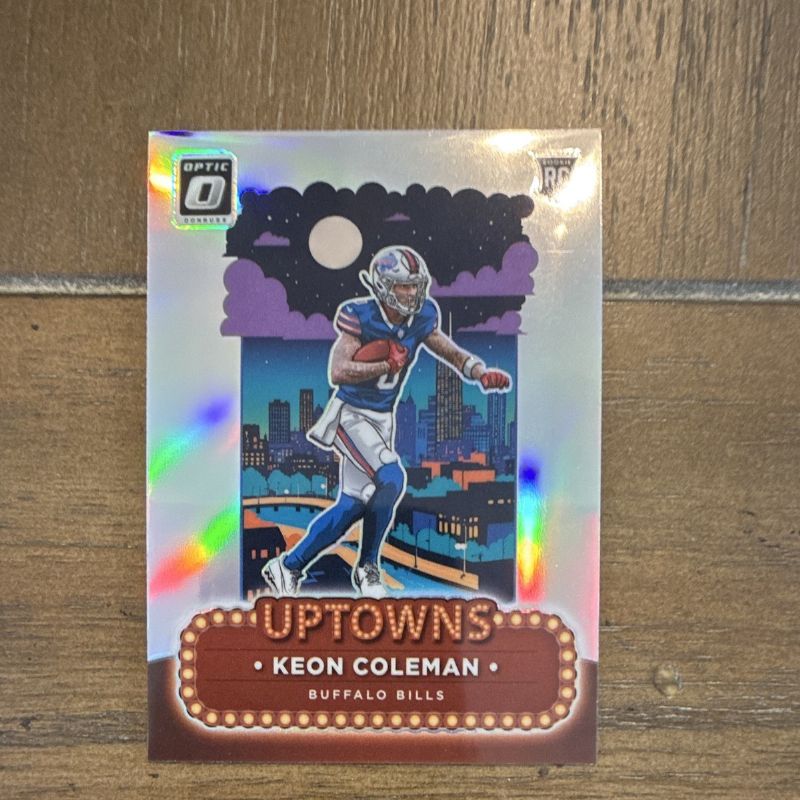 Keon Coleman NFL Card Prices & Recent eBay Sales | Clector