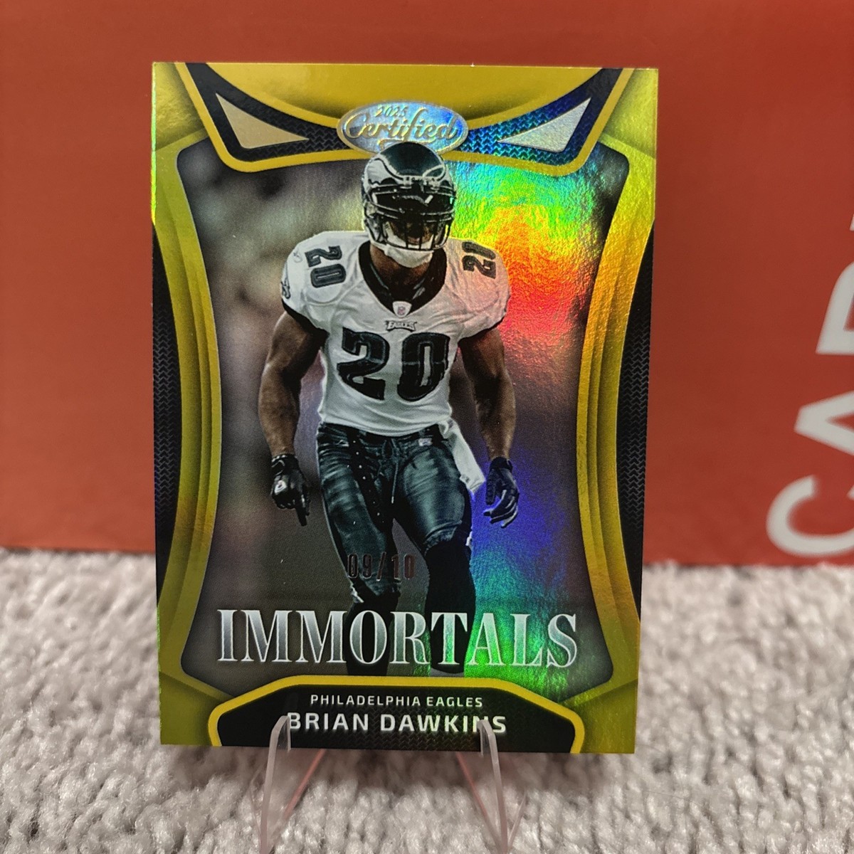 2025 Panini Certified Immortals Mirror Gold /10 (NFL) Checklist & Card ...