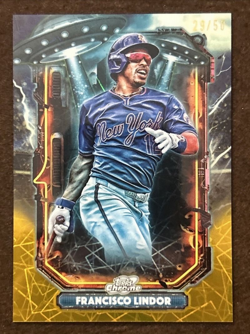 2025 Topps Chrome Cosmic — Extraterrestrial Talent Gold Interstellar ...