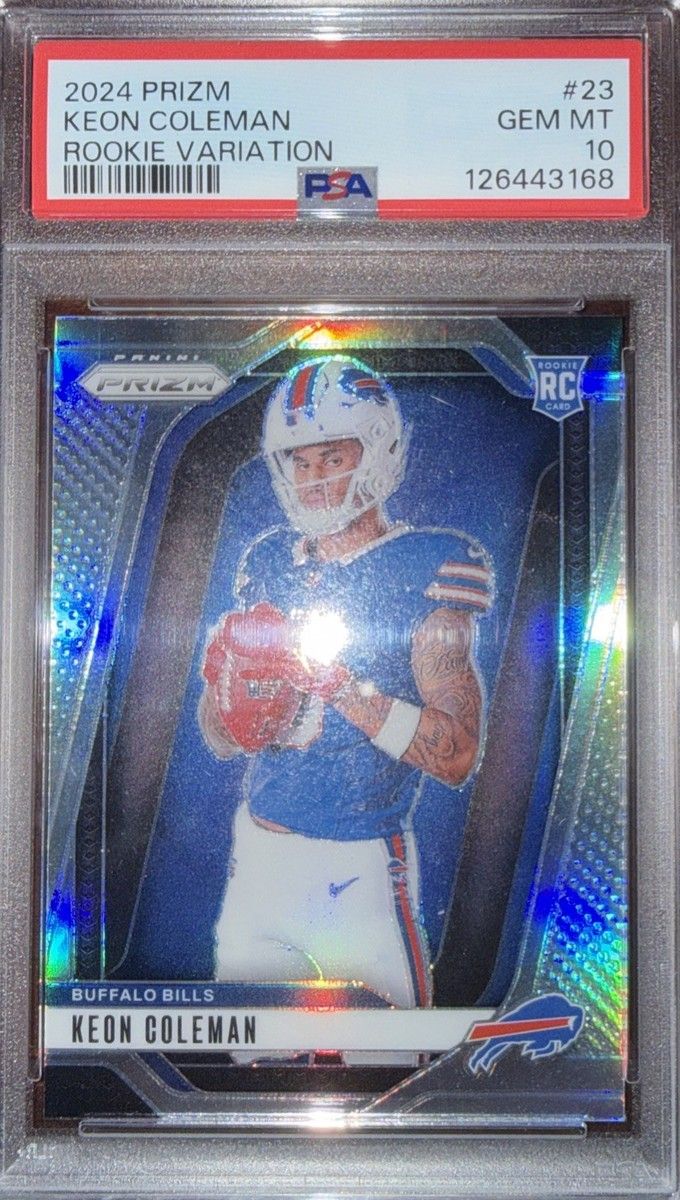 Keon Coleman NFL Card Prices & Recent eBay Sales | Clector