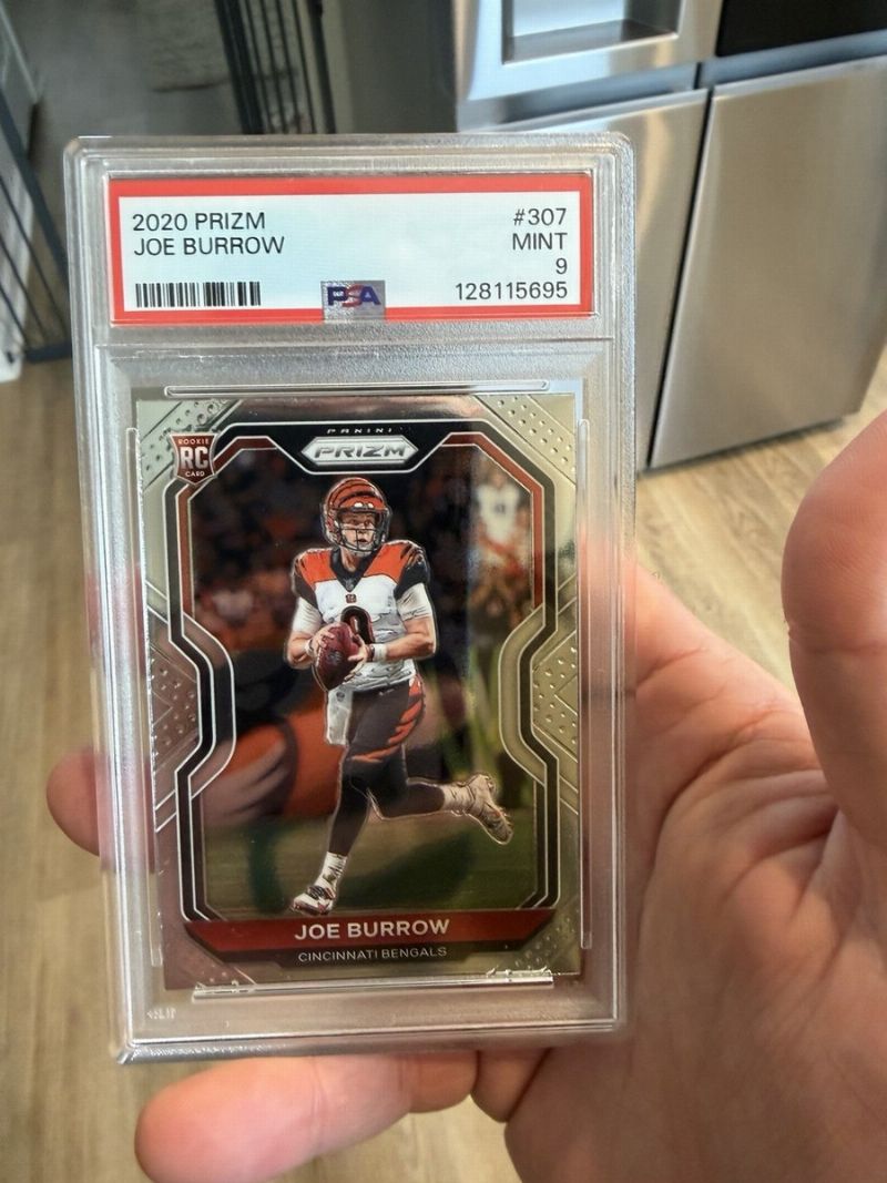 Joe Burrow NFL Card Prices & Recent eBay Sales | Clector