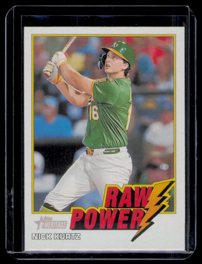 2026 Topps Heritage Raw Power (MLB) Checklist & Card Prices | Clector