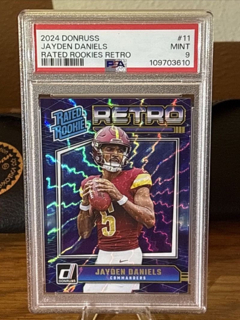 Jayden Daniels NFL Card Prices & Recent eBay Sales | Clector