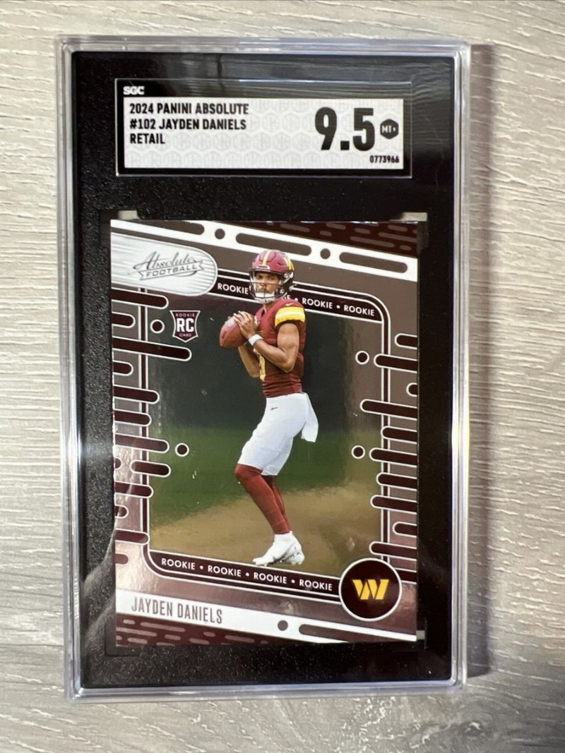 Jayden Daniels NFL Card Prices & Recent eBay Sales | Clector