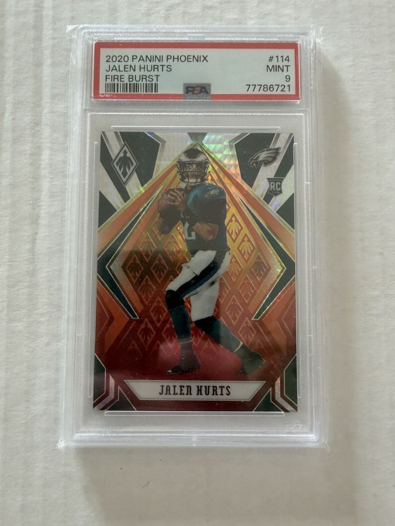 Jalen Hurts NFL Card Prices & Recent eBay Sales | Clector