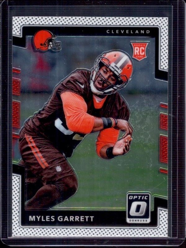 Myles Garrett NFL Card Prices & Recent eBay Sales | Clector
