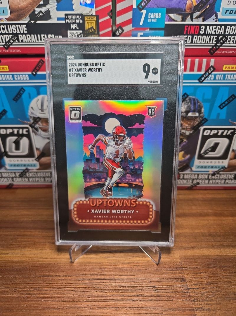 Xavier Worthy NFL Card Prices & Recent eBay Sales | Clector